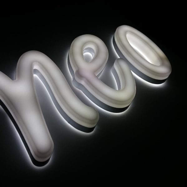 New Range of NEON Style Lettering - Ruislip Signs and Graphics