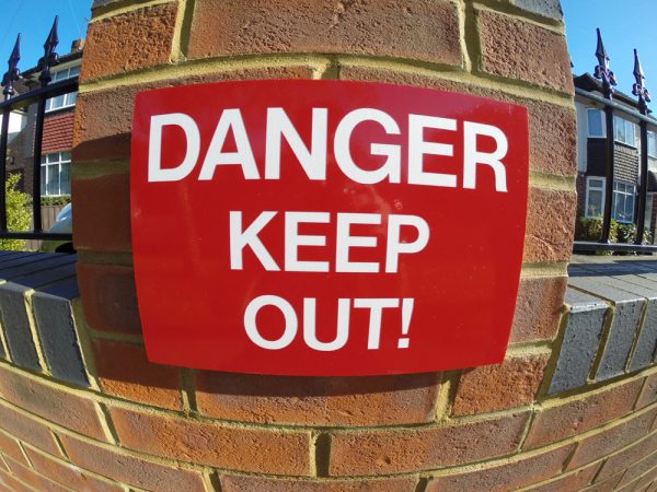 DANGER KEEP OUT, Sign | Ruislip Signs and Graphics